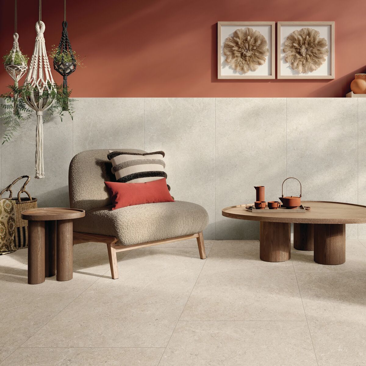 Axis | Porcelain Floor & Wall Tiles | Fired Earth