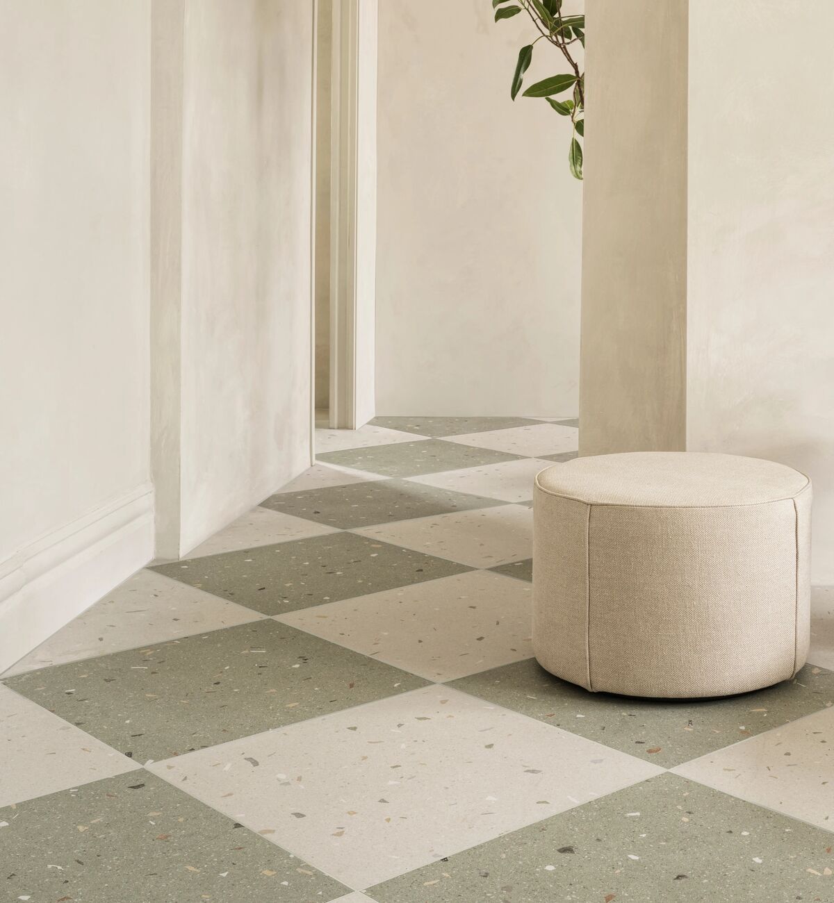 Confetti Green Terrazzo Effect Tile | Floor & Wall Tiles – Fired Earth