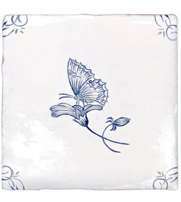 English Delft | Glazed and hand decorated tiles from Fired earth ...
