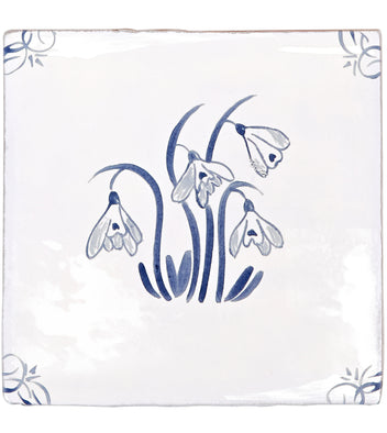 English Delft | Glazed and hand decorated tiles from Fired earth ...