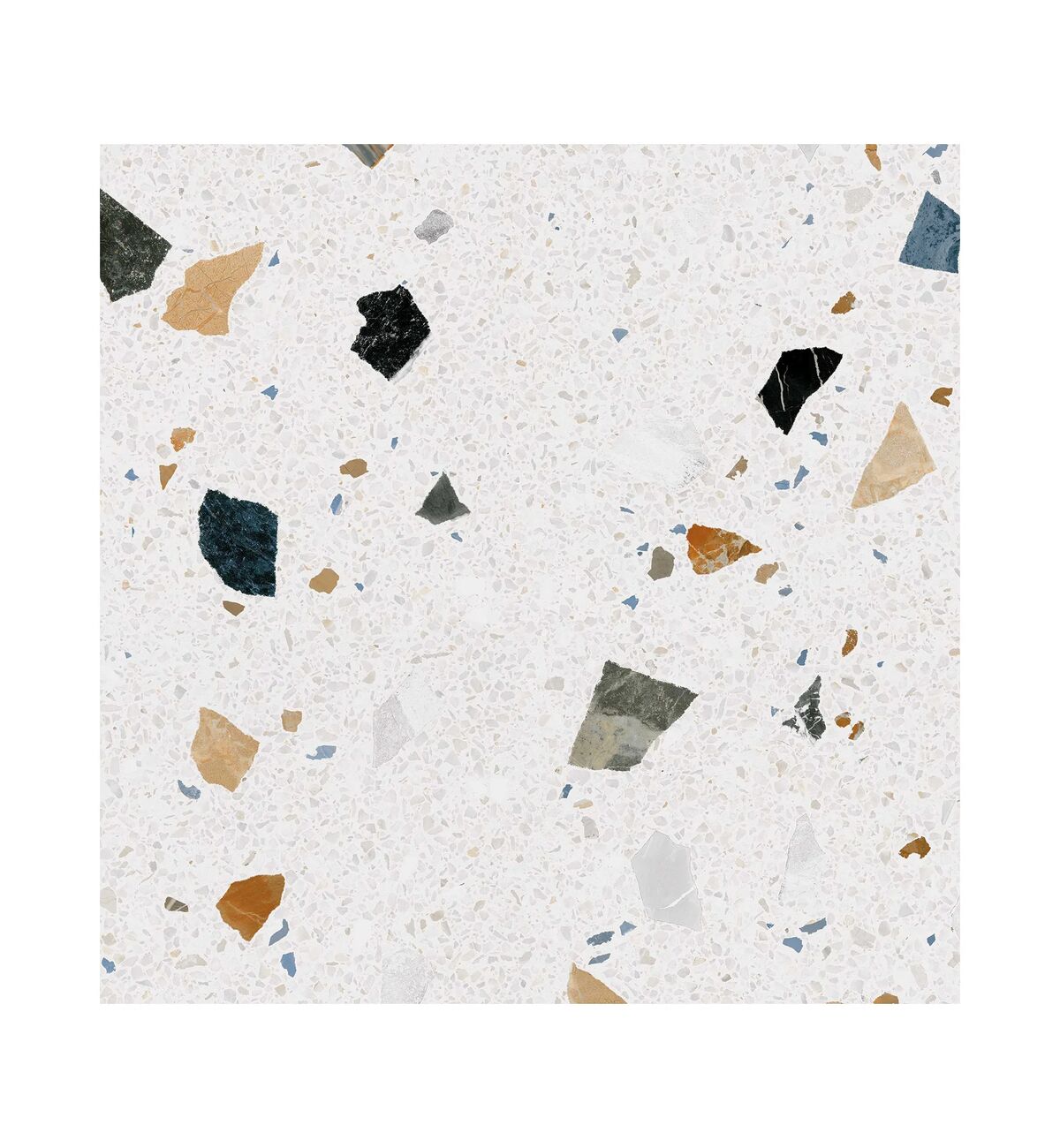 Frammento Multi Terrazzo Effect Porcelain Tile – Fired Earth