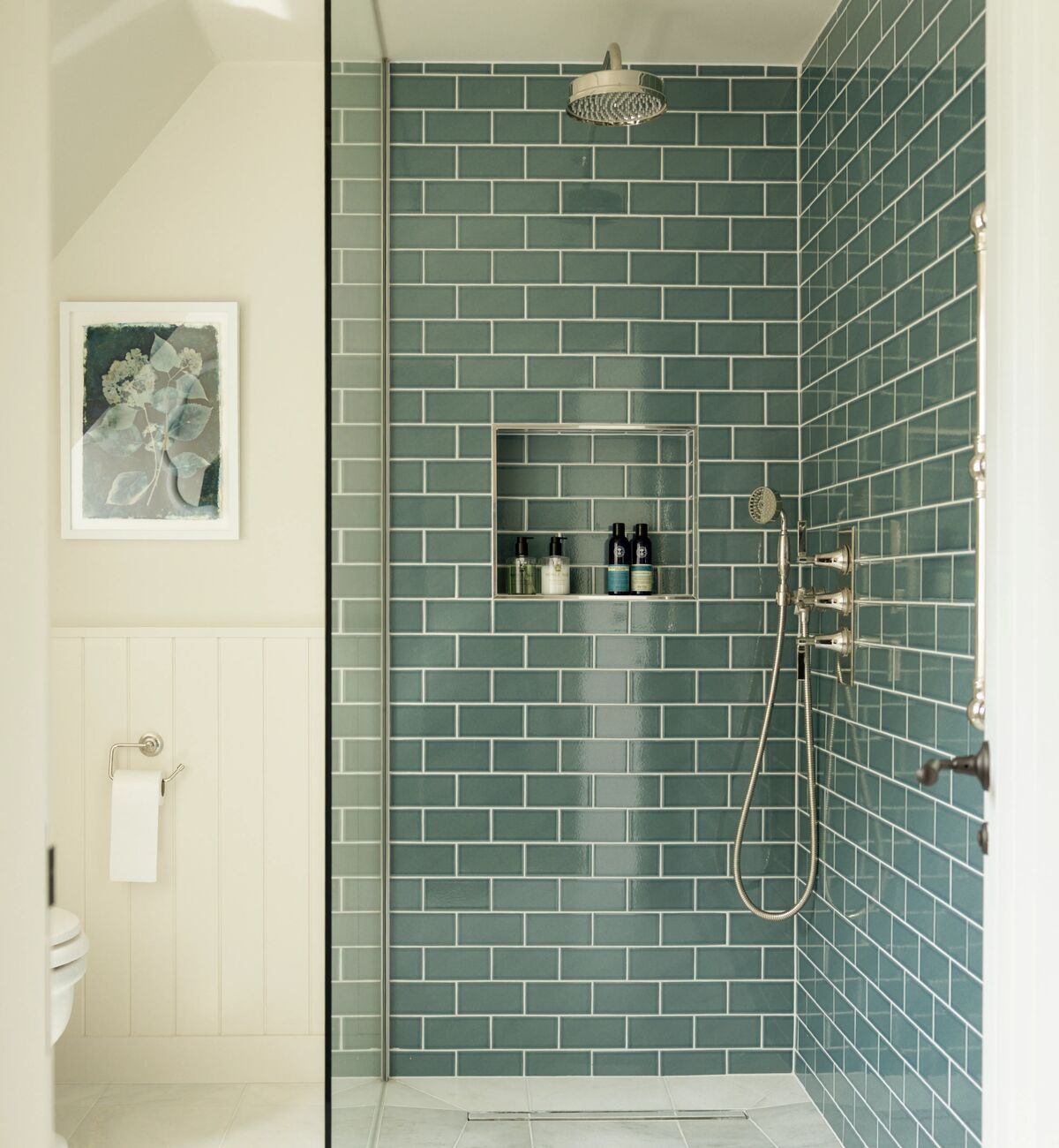 Retro Metro Green Park | 7.5 x 15 Glazed Wall Tile | Fired Earth