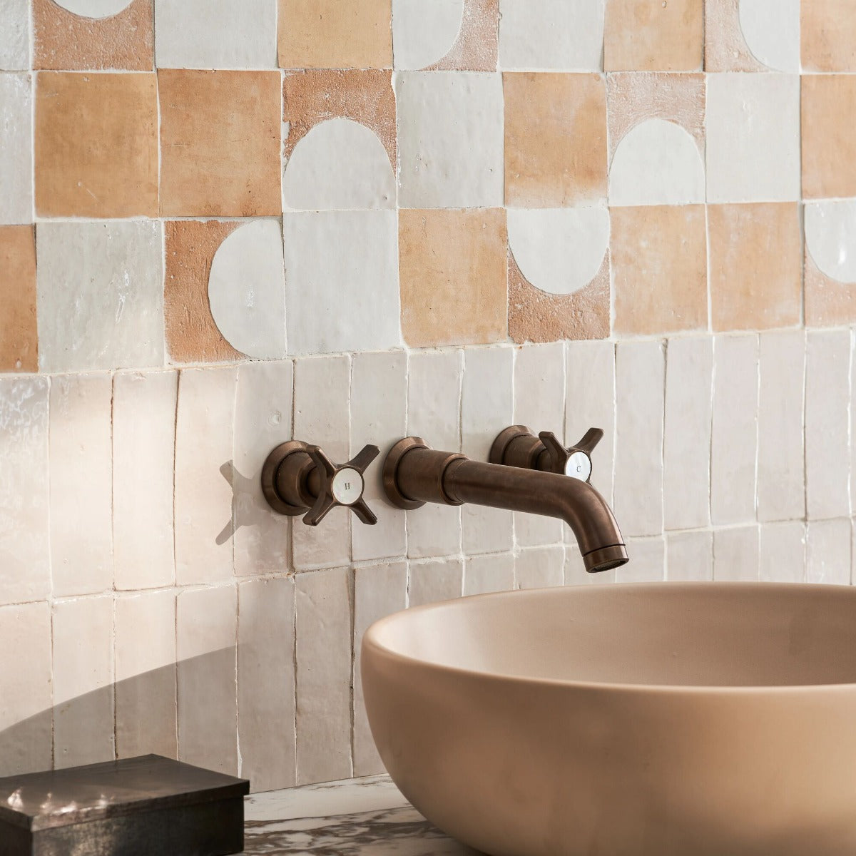 Medina Pure White Belen – Fired Earth