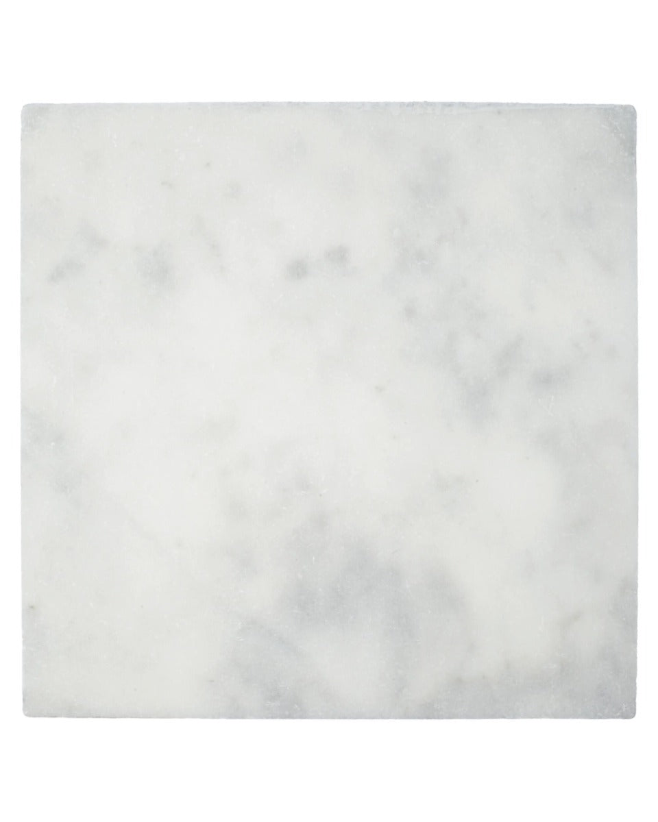 Avalon Bianco 40x40 cm | Marble Square Tile White | Fired Earth