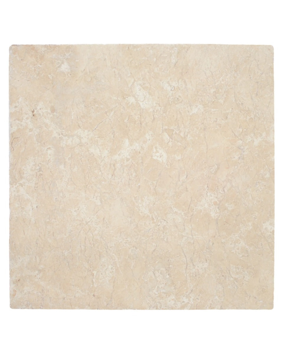 Avalon Crema 40x40 cm | Marble Square Tile Cream | Fired Earth