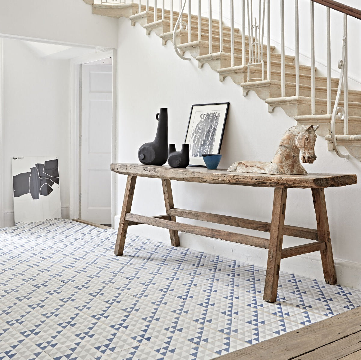 Bert & May Blue Majadas Porcelain | Wall & Floor Tiles | Fired Earth Tiles