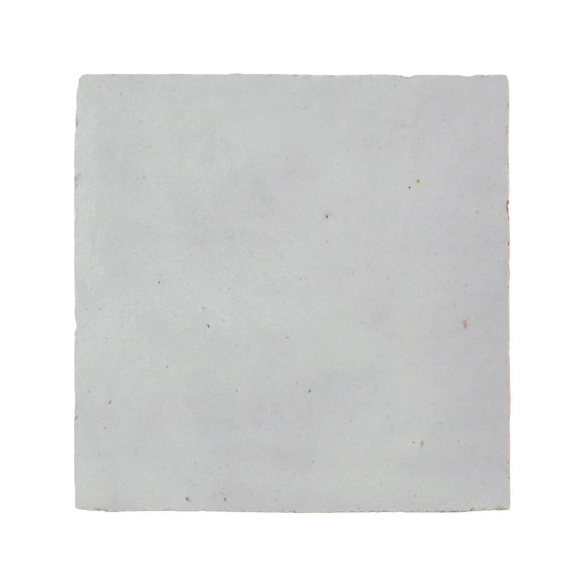 Medina Pure White Square Handmade Moroccan Zellige Tile | Fired Earth