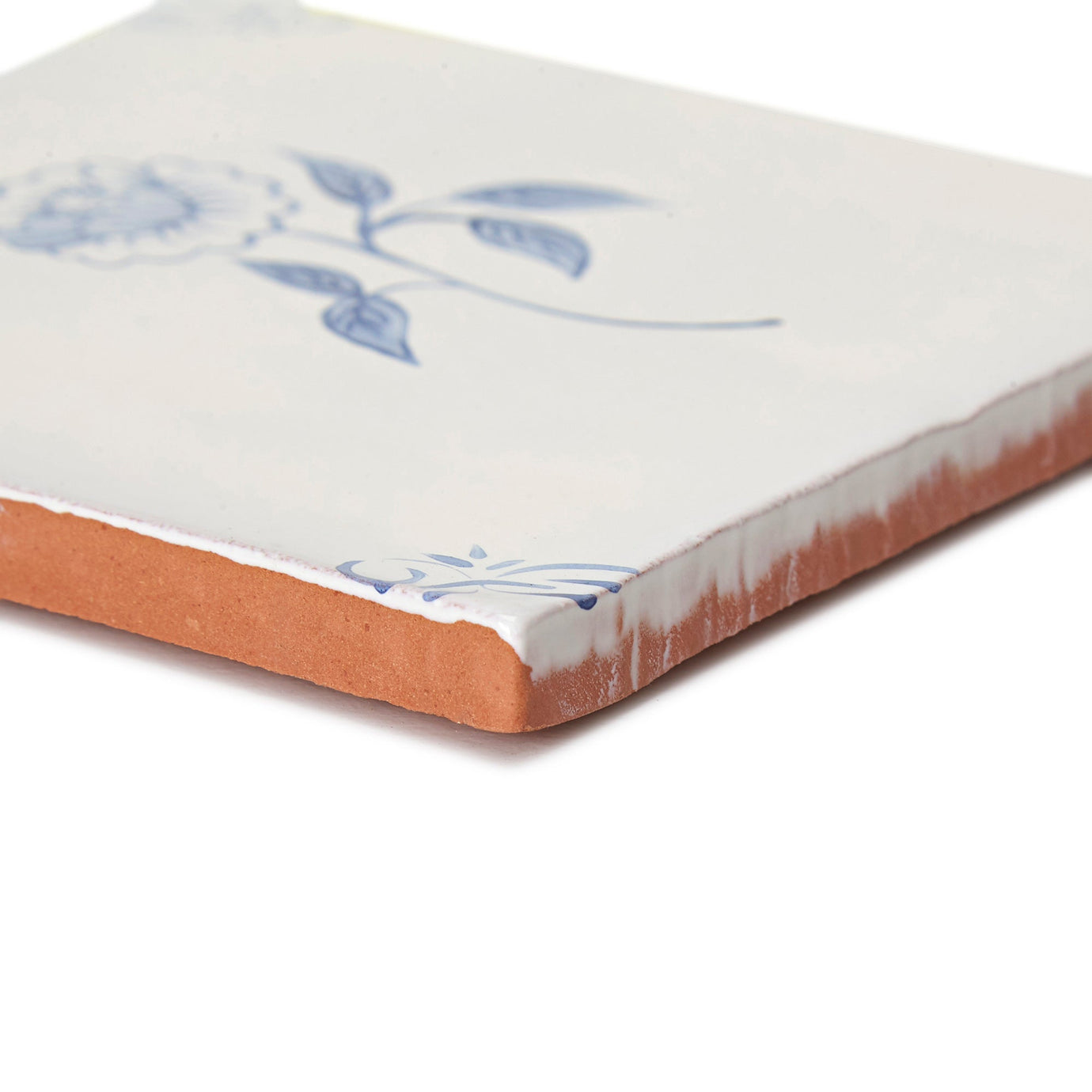 English Delft Peony | Wall & Floor Tiles | Fired Earth Tiles