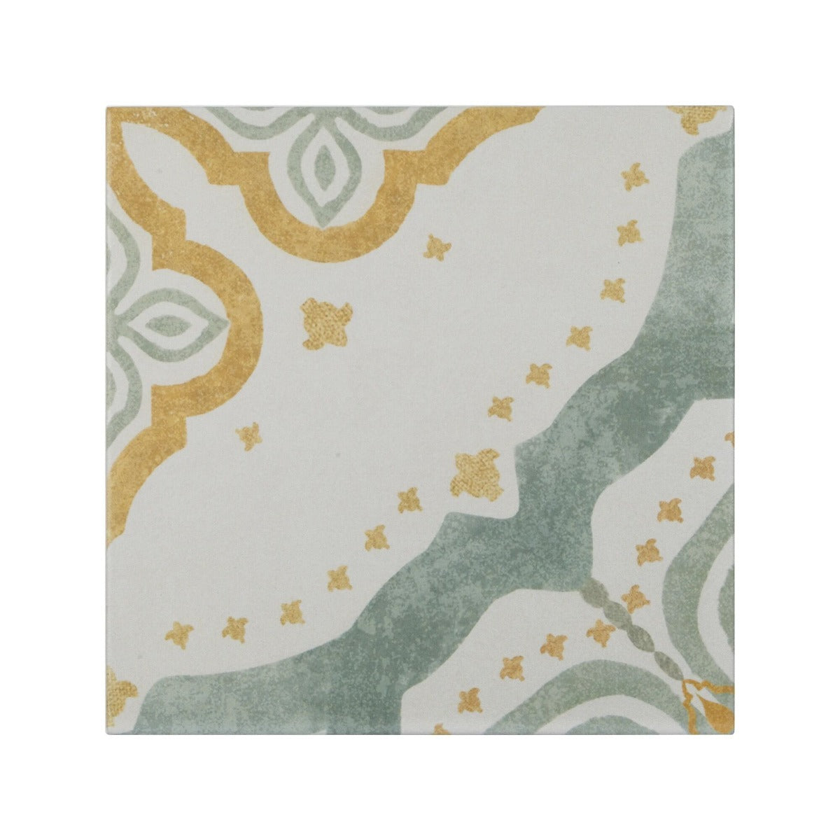 Jaipur Sikkar Patterned Tile – Fired Earth