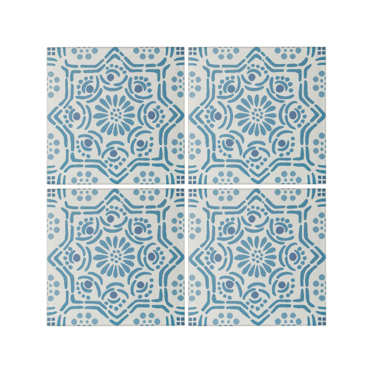 Nina Campbell Ronda Blue | Wall Tiles | Fired Earth Tiles
