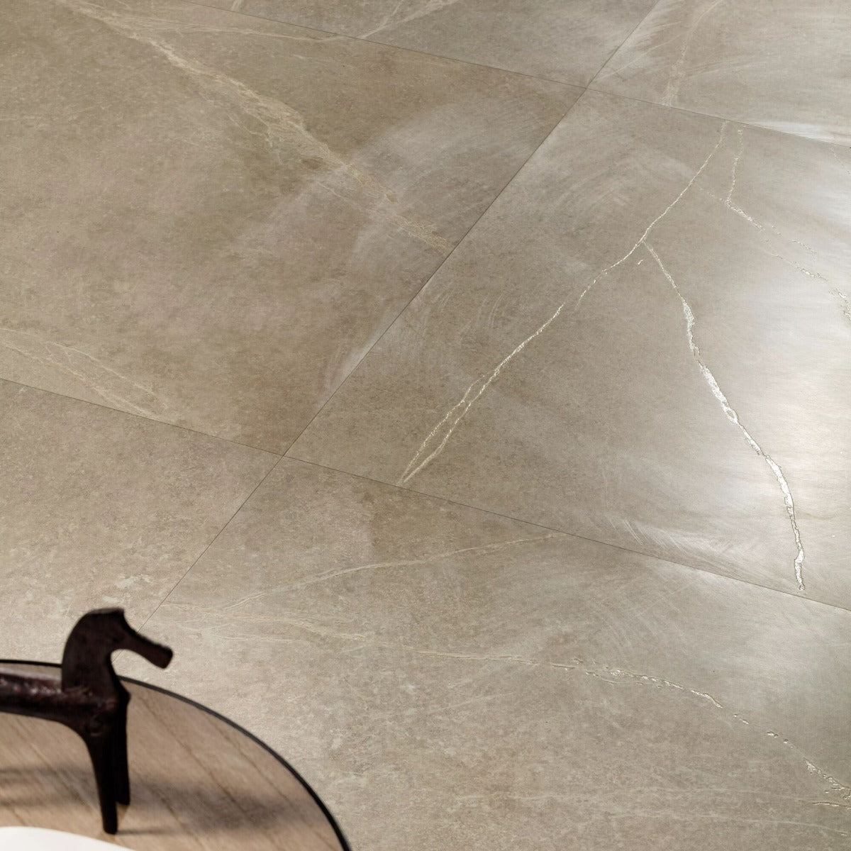 Rimini Ivory Stone Effect Tile – Fired Earth