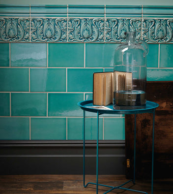 Edwardian | Sumptuous glazed Edwardian tiles from Fired Earth